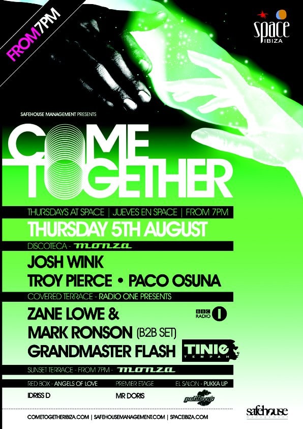 2010-08-05 - Zane Lowe B2B Mark Ronson, Grandmaster Flash @ Space ...